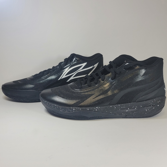 Puma | Shoes | Puma Lamelo Ball Mb2 Oreo Black 3794200 Mens Size Shoes ...